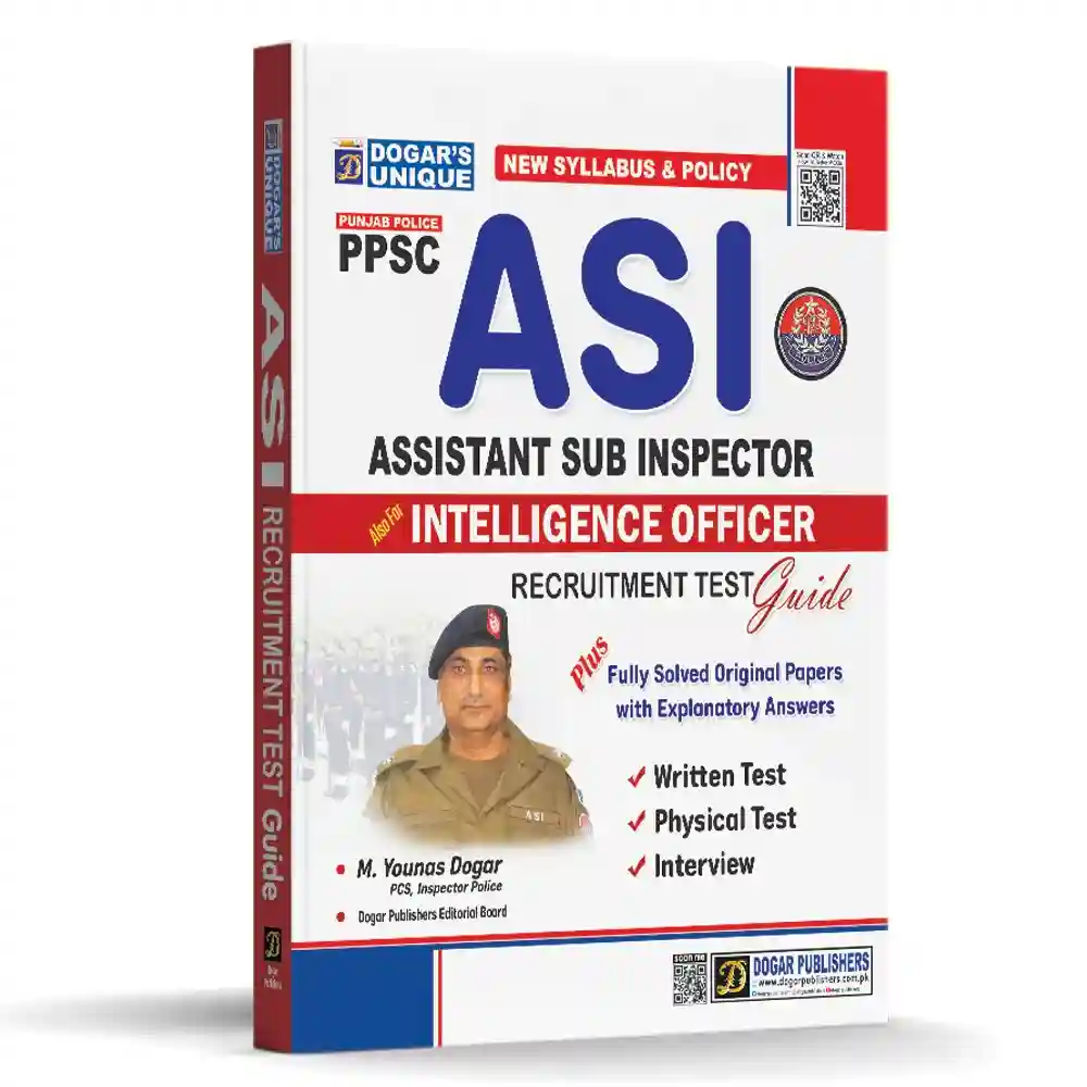 Intelligence Officer & PPSC ASI Recruitment Test Guide - Wali Books